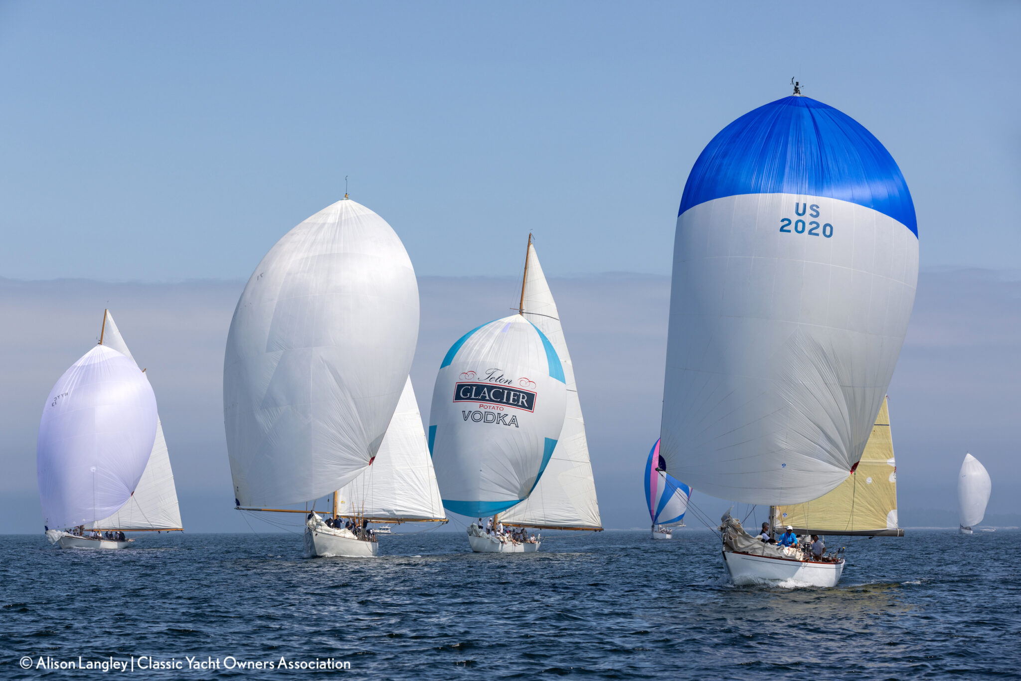 Perfect Sailing Conditions Provided Exciting Sailing in BoothBay ...