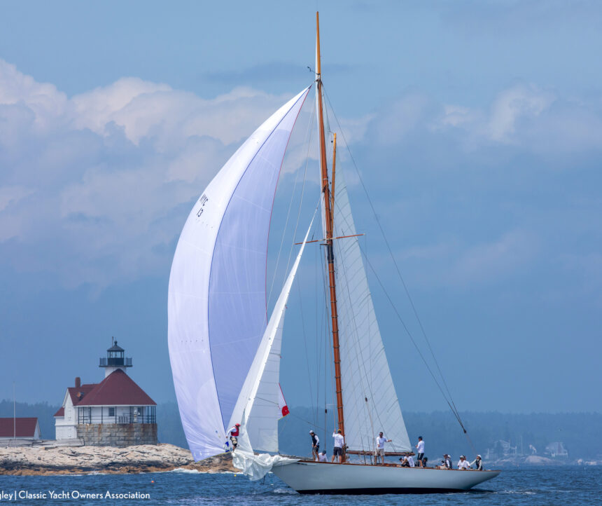 Perfect Sailing Conditions Provided Exciting Sailing in BoothBay ...